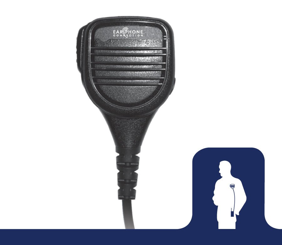EP2133EC Rhino Speaker Microphone fits HT Series – The Earphone Guy LLC