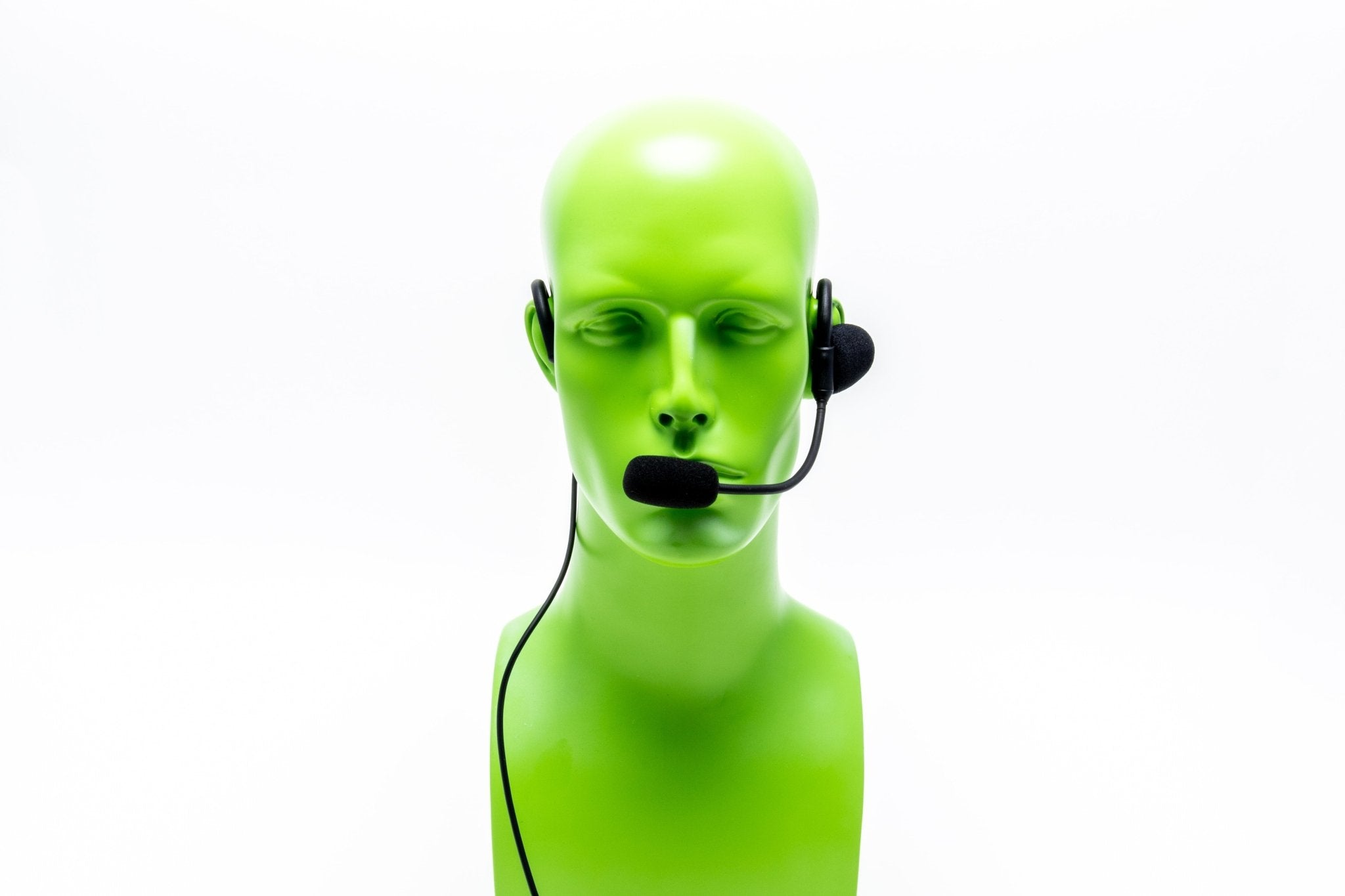 Platinum Headset Behind Head HYT2 – The Earphone Guy LLC