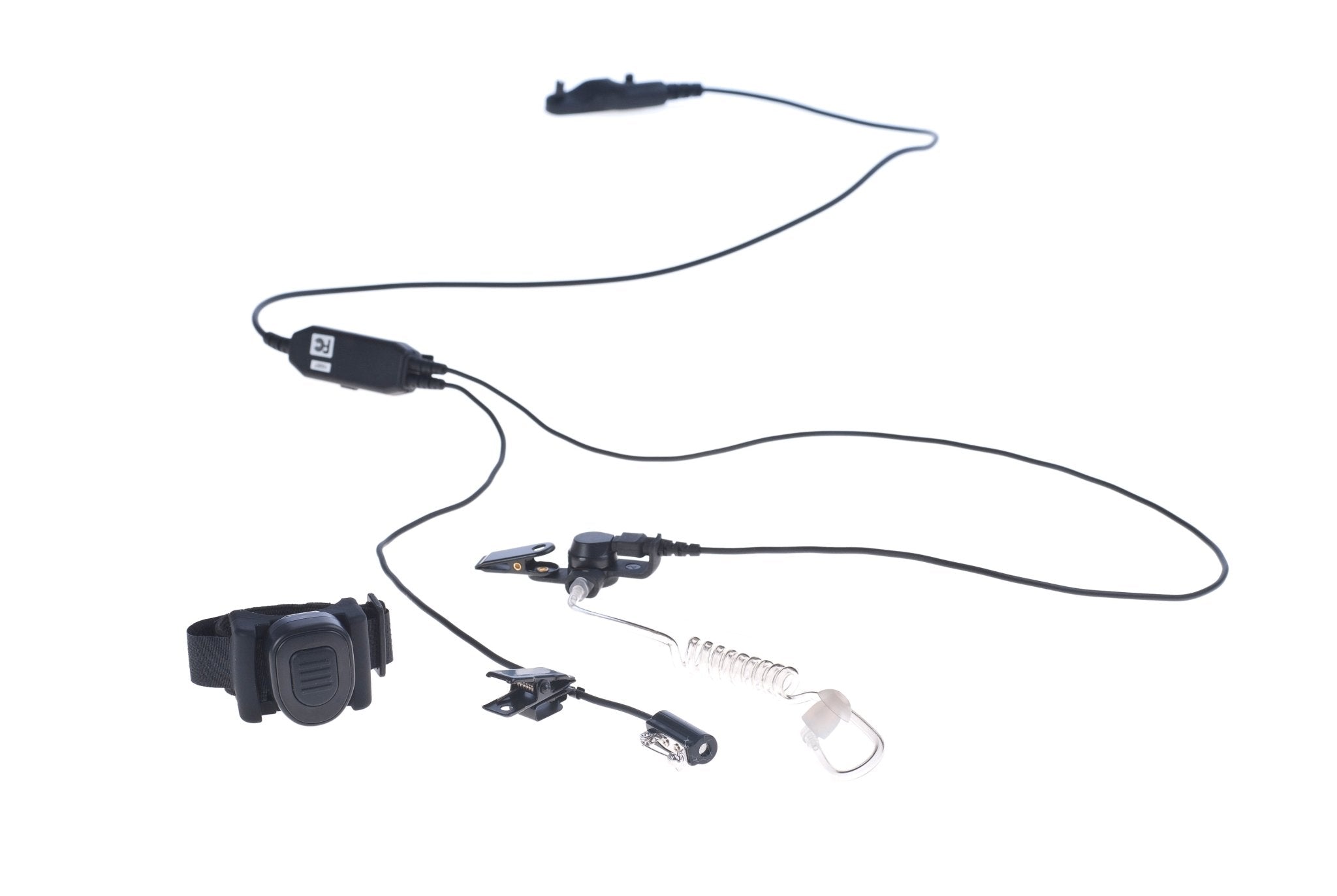 M2 3-Wire Kit w/Wireless PTT Platinum – The Earphone Guy LLC